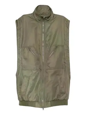 MAISON MARGIELA Zip-up Vest - Green