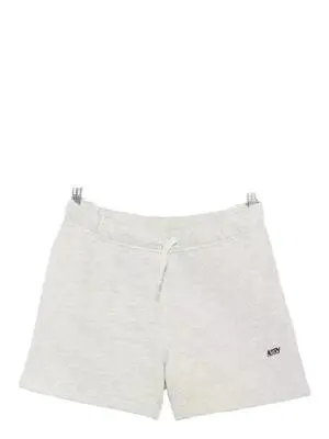 AUTRY Embroidered Logo Drawstring Shorts - Grey