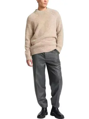 YVES SALOMON Beige Cashmere Raglan-sleeve Sweater - Neutrals