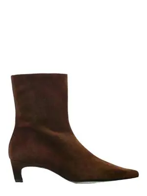 ALOHAS Ambar Pointed-toe Ankle Boots - Brown