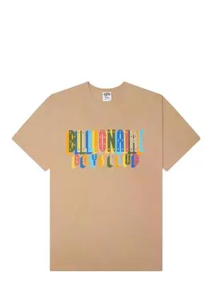 BILLIONAIRE BOYS CLUB Prism Ss Logo-print T-shirt Neutrals