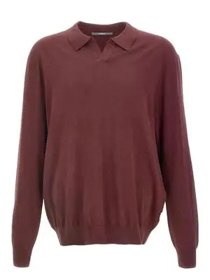 PEOPLE OF SHIBUYA Kirin Long-sleeve Sweater - Red