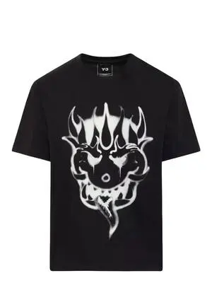 Y3 Yaksha Graphic-print T-shirt