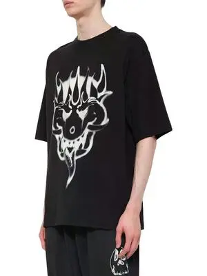 Y3 Chito Graphic Short Sleeve T-shirt - Black