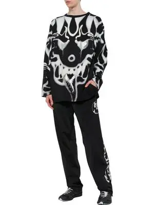 Y3 Chito Graphic Track Pants - Black