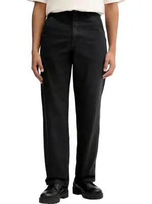 VANS Logo Patch Jeans - Black