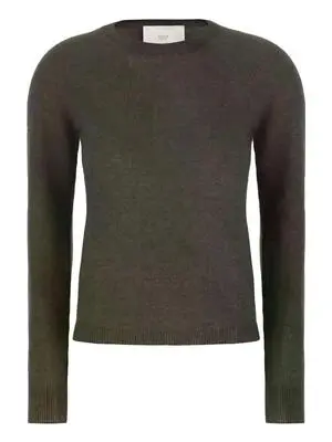 VANISE Crew Neck Cashmere Sweater - Grey
