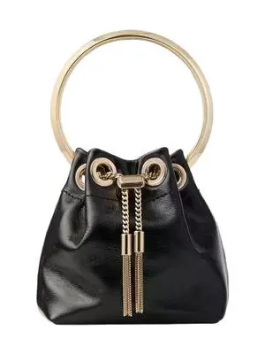 JIMMY CHOO Micro Bon Bon Bag - Black