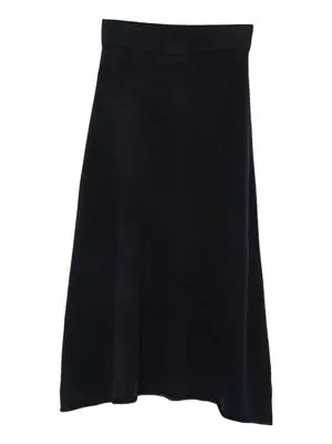 INCENTIVE! CASHMERE Incentive! Cashmere High-Waisted A-Line Midi Skirt