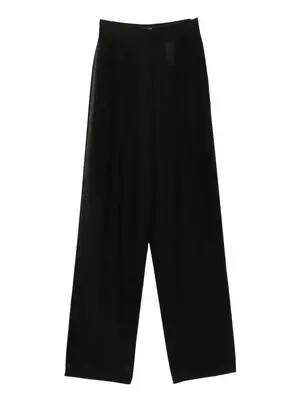 TOM FORD TOM FORD Satin-Trimmed Pleated Trousers