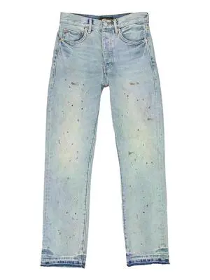 PURPLE BRAND Painted Splatter Jeans - Blue