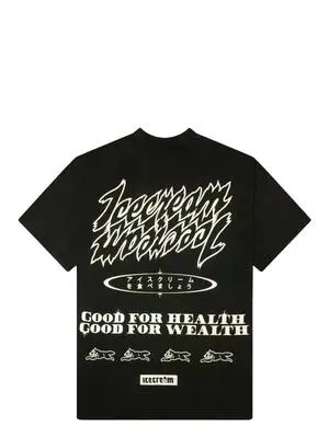 ICECREAM Graphic-print T-shirt - Black