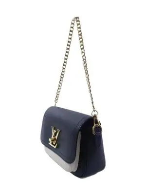 LOUIS VUITTON Small Lockme Tender Shoulder Bag - Black