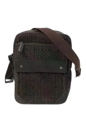 Givenchy Monogram Pattern Shoulder Bag - Brown