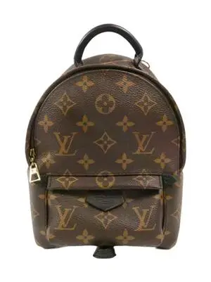 LOUIS VUITTON Mini Palm Springs Backpack - Brown