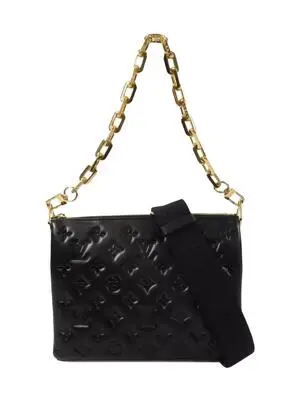 LOUIS VUITTON Louis Vuitton Coussin PM Monogram Tote Bag Black