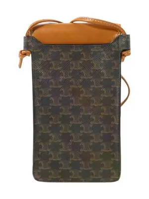 Celine 2021 Triomphe Mini Bag - Brown