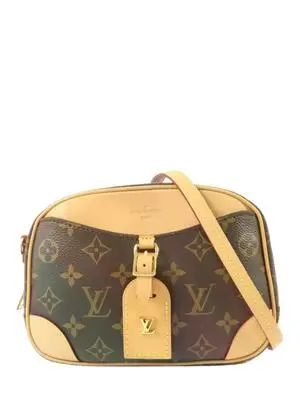 LOUIS VUITTON Monogram Canvas Deauville Mini Bag - Brown