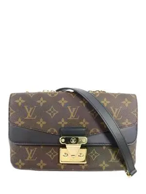 LOUIS VUITTON Monogram Marceau Satchel Bag - Brown