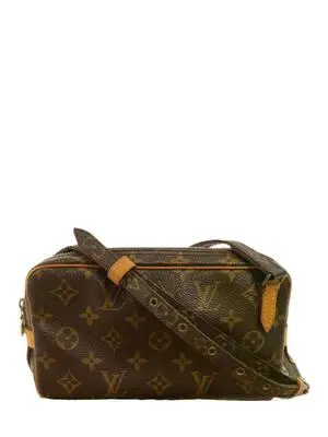 LOUIS VUITTON Marly Bandoulière Monogram Canvas Cross Body Bag - Brown