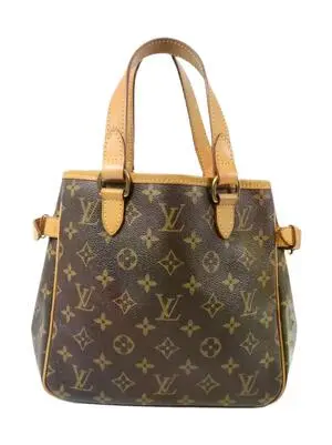 LOUIS VUITTON Monogram Canvas Batignolles Handbag - Brown