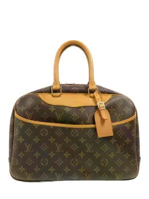 LOUIS VUITTON Monogram Canvas Deauville Tote Bag - Brown