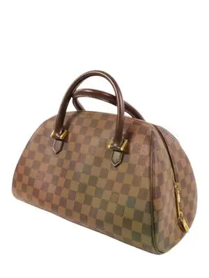 LOUIS VUITTON Damier Ebene Mm Ribera Handbag - Brown