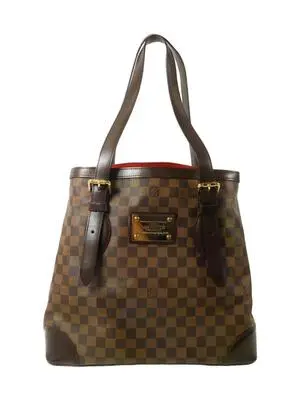 LOUIS VUITTON Damier Ebène Hampstead Mm Shoulder Bag - Brown