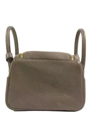 Hermès 2019 Mini Lindy Tote Bag - Grey