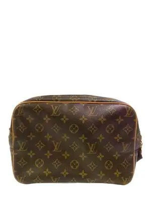 LOUIS VUITTON Monogram Reporter Pm Shoulder Bag - Brown