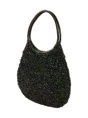 ANTEPRIMA Woven Design Tote Bag - Black
