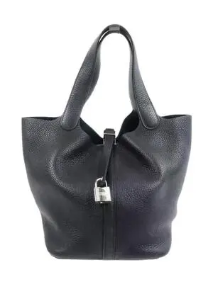 Hermès Mm Picotin Bucket Bag - Black