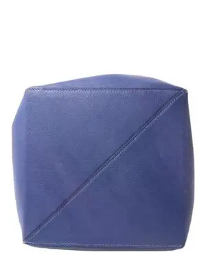 Hermès 17 Licol Bucket Bag - Blue