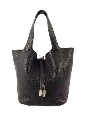 Hermès 2017 Picotin Mm Tote Bag - Black