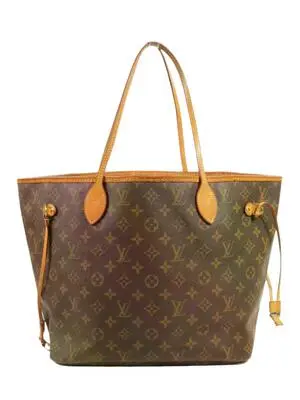 LOUIS VUITTON Monogram Canvas Tote Bag - Brown