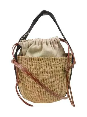 Chloé Woody Basket Tote Bag - Neutrals