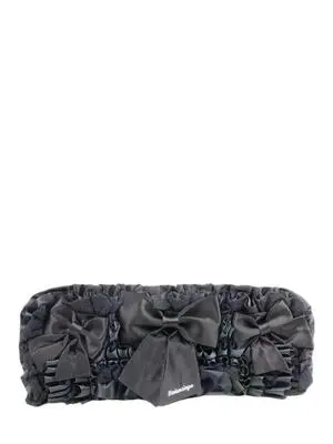 Balenciaga Bow-detail Clutch Bag - Black