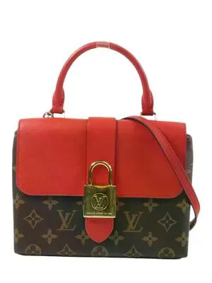 LOUIS VUITTON Bb Locky Satchel Bag - Brown