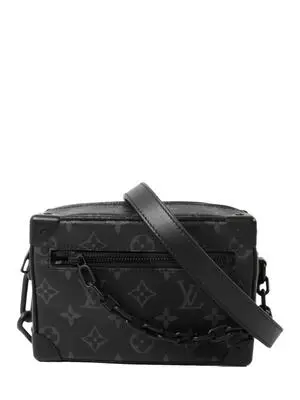LOUIS VUITTON Mini Soft Trunk Shoulder Bag - Black