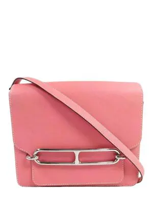 Hermès Hermès Roulis Calf Leather Shoulder Bag Pink