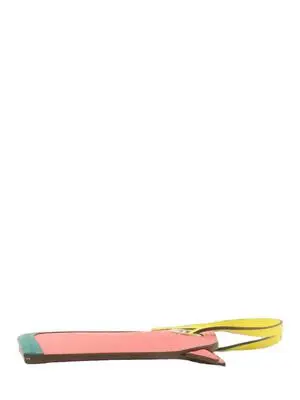 Hermès Camail Epsom Bag Charm - Pink