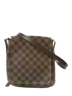 LOUIS VUITTON Damier Ebene Musette Salsa Shoulder Bag - Brown