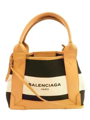 Balenciaga Xs Cabas Shoulder Bag - Black