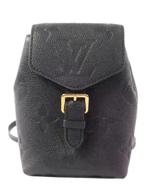 LOUIS VUITTON Monogram Empreinte Backpack - Black