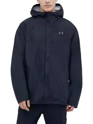 Under Armour Hooded Logo Jacket - Black