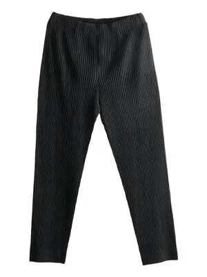 Issey Miyake Pleated Trousers - Black