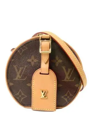 LOUIS VUITTON Monogram Mini Boite Chapeau Cross Body Bag - Brown