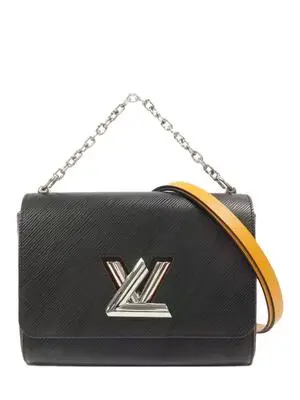 LOUIS VUITTON Twist Mm Epi Shoulder Bag - Black