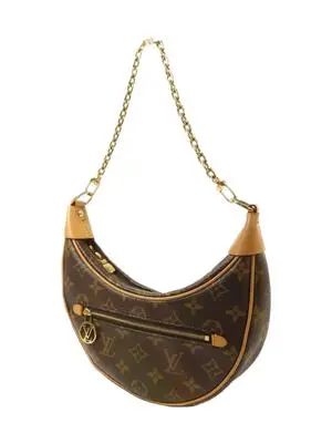 LOUIS VUITTON Monogram Loop Shoulder Bag - Brown
