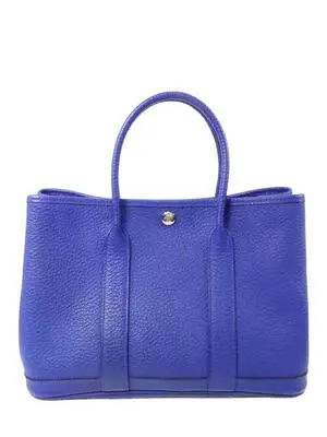 Hermès Tpm Garden Party Tote Bag - Blue